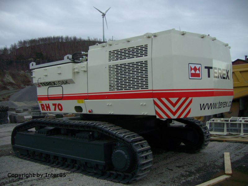 Baumaschinenbilder.de - Forum | O&K | Neuer RH 70 von Terex/O&K